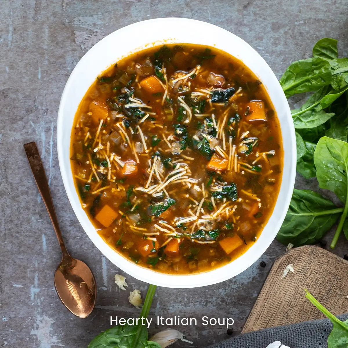 Dinnerbox 8 Pre-cooked Vegetarian Variety Soups Delivered To You